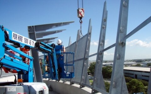 Protective Fencing And The Second Gateway Bridge QLD